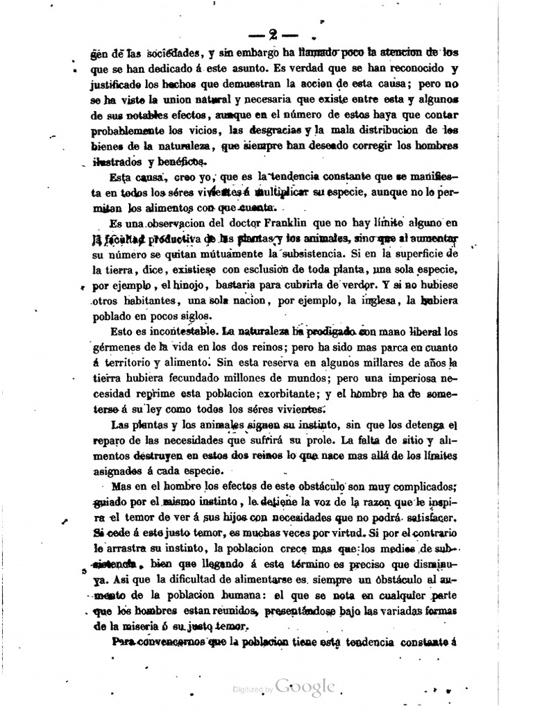 libro 1 ensayo Malthus | PDF | Precios | Pobreza