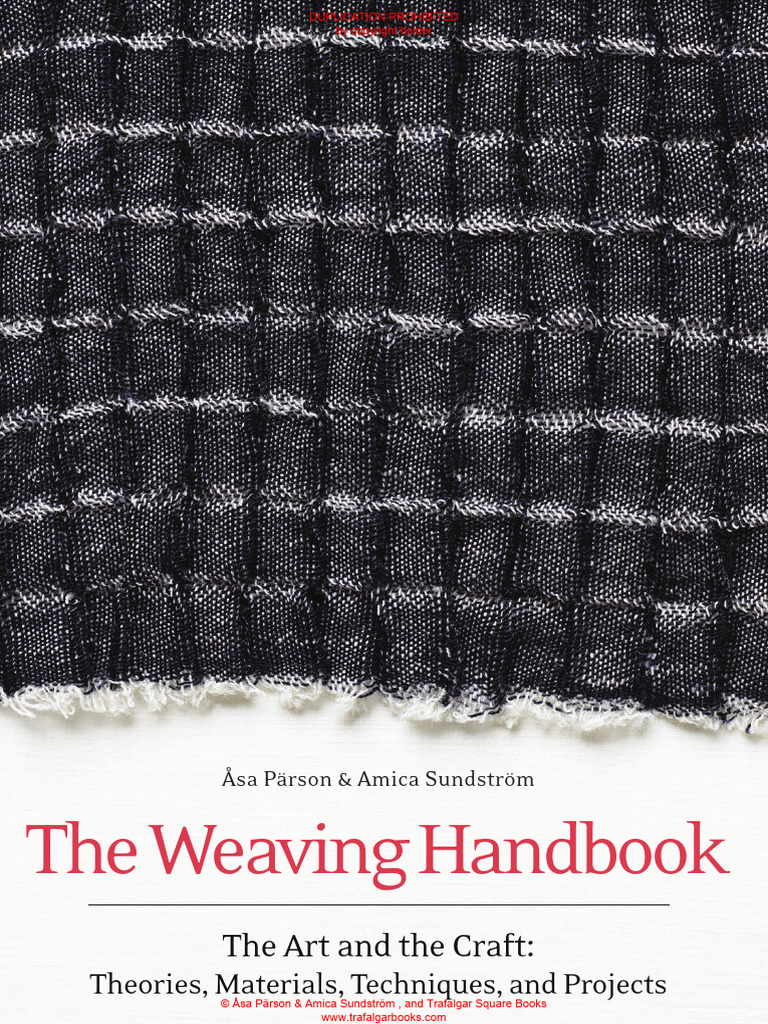 The Weaving Handbook-Excerpt | PDF | Loom | Weaving