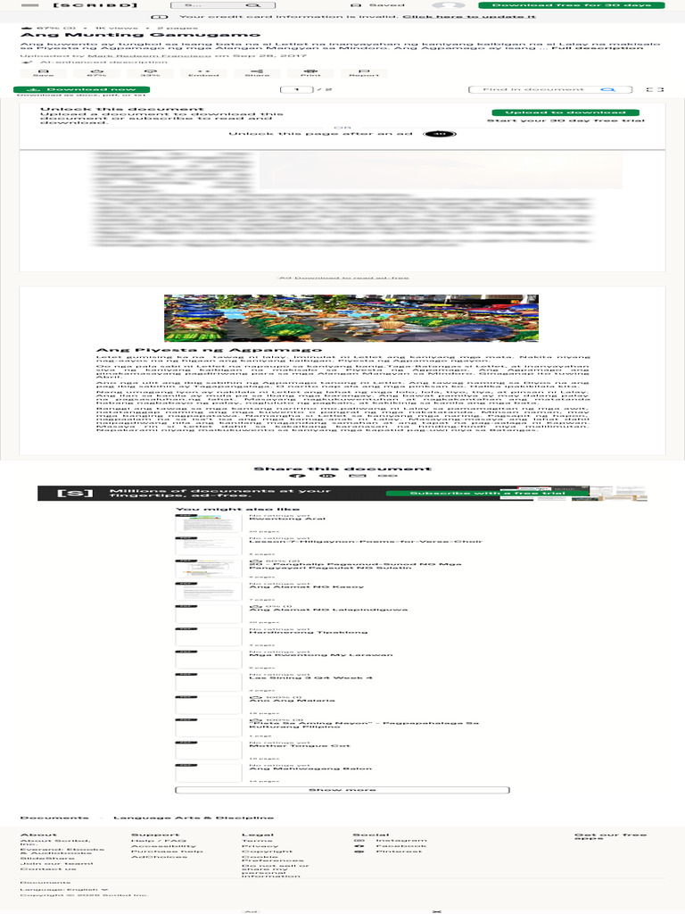 Ang Munting Gamugamo PDF | PDF