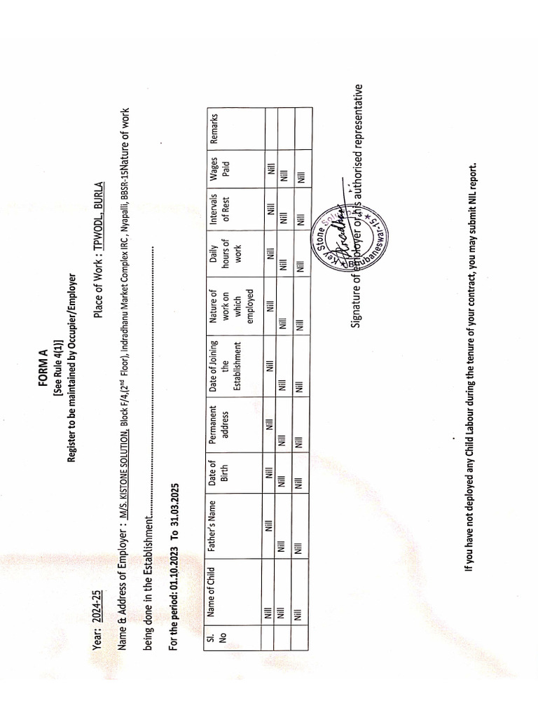 Child Labour Declaration_105875_20250312122811 | PDF