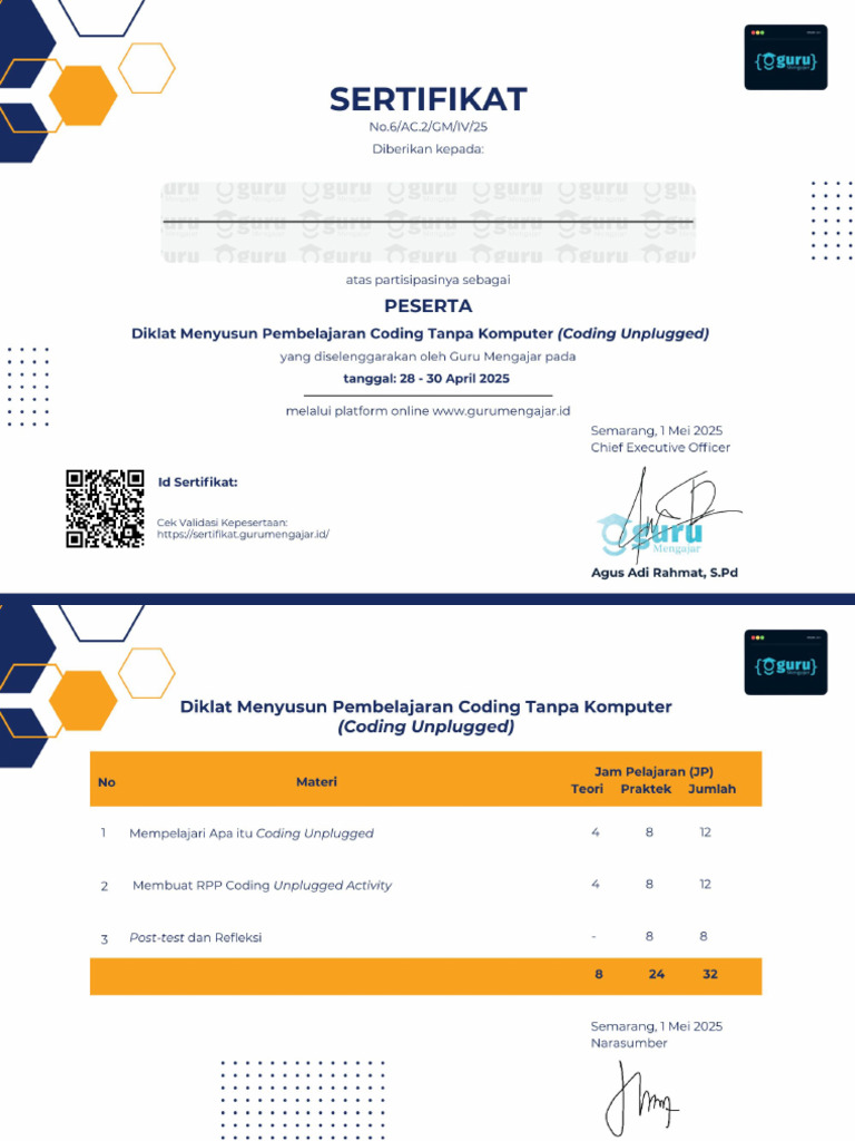 Sertifikat AC6 001369 | PDF