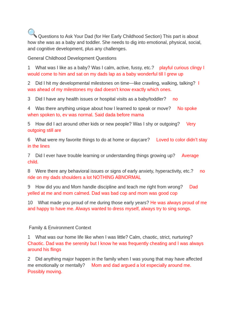 Developmental Assignment | PDF | Toddler | Lunch