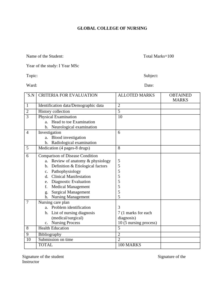 Case Study Evaluation Tool | PDF