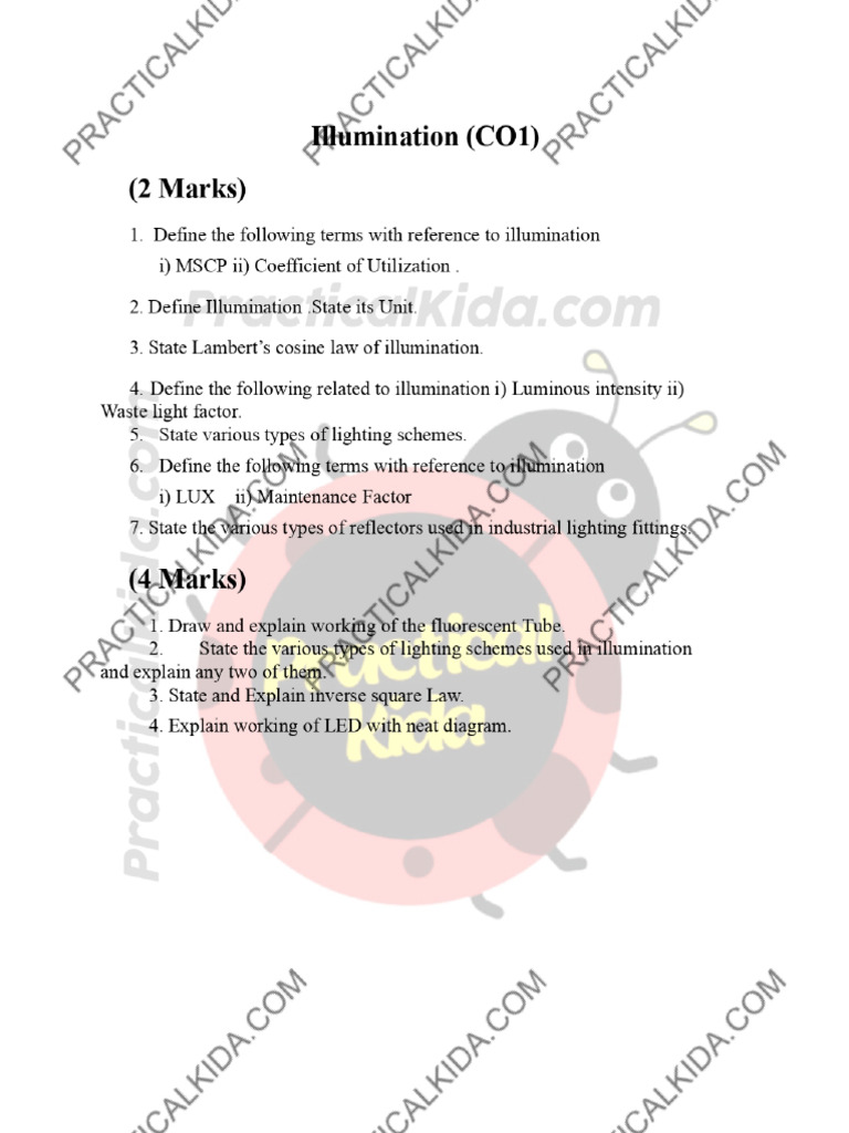 UEE IMP Question Bank For MSBTE Summer 2025 Exam | PDF