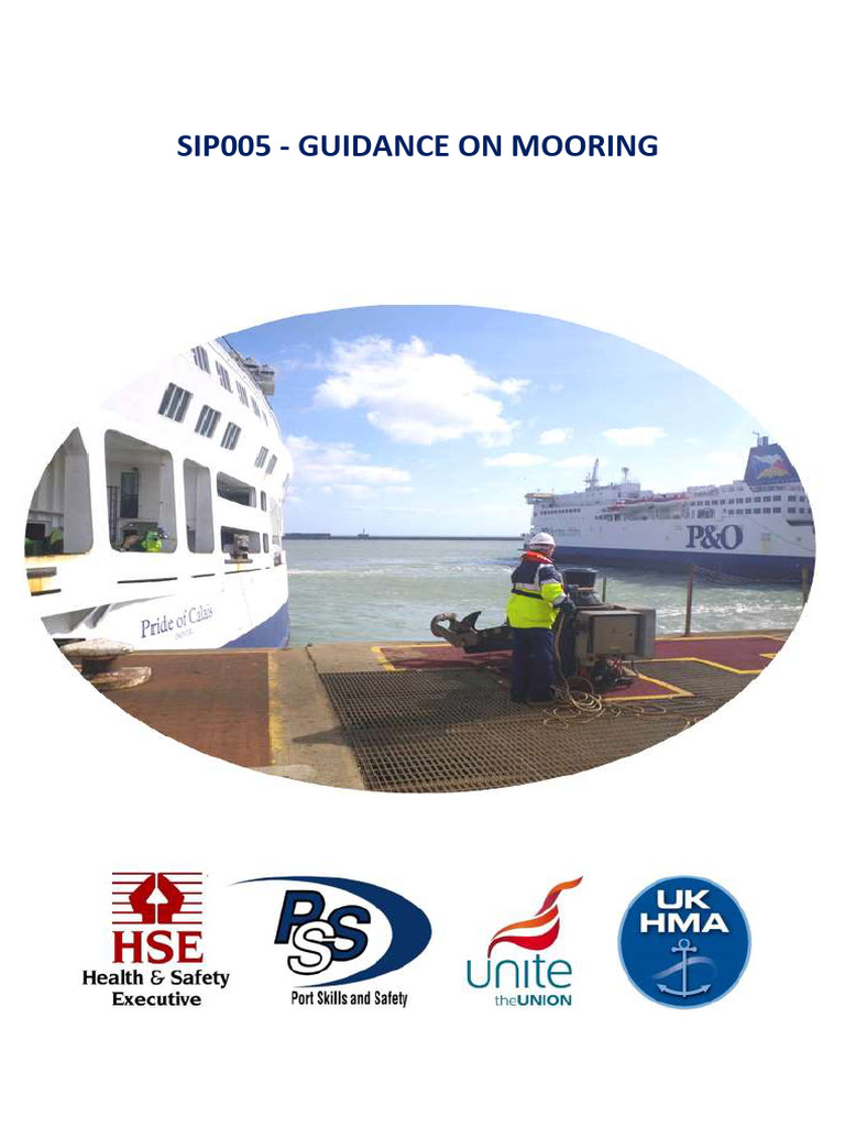 SiP005 - GUIDANCE On MOORING For Printed Publication | PDF | Personal Protective Equipment ...