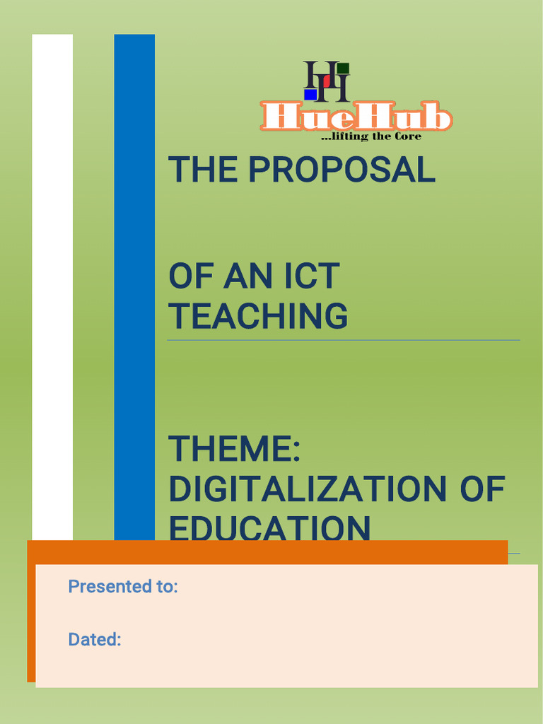 ICT Training Proposal for Schools | PDF