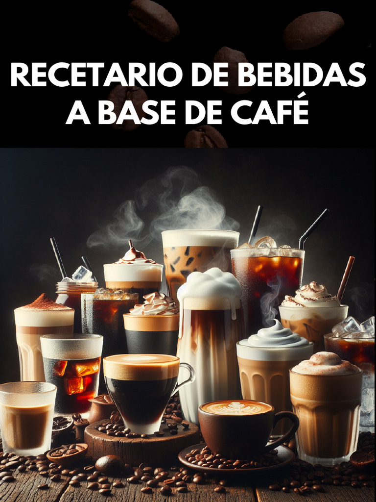 Recetario de Bebidas Con Café | PDF | café | Crema