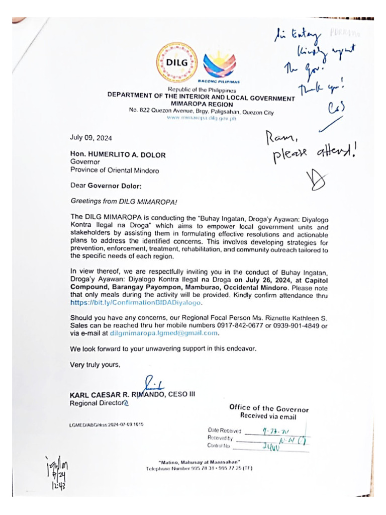 DILG_BIDA Diyalogo Activity | PDF