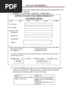 Mail Merge - Practice Exercise One | PDF
