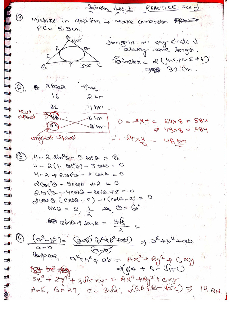 Practice Set 1 Solution | PDF
