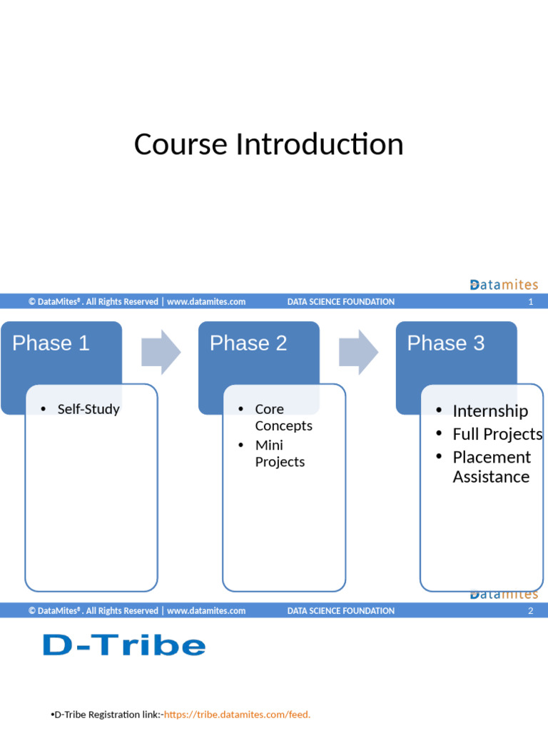 Data Science Foundation | PDF | Machine Learning | Data Science
