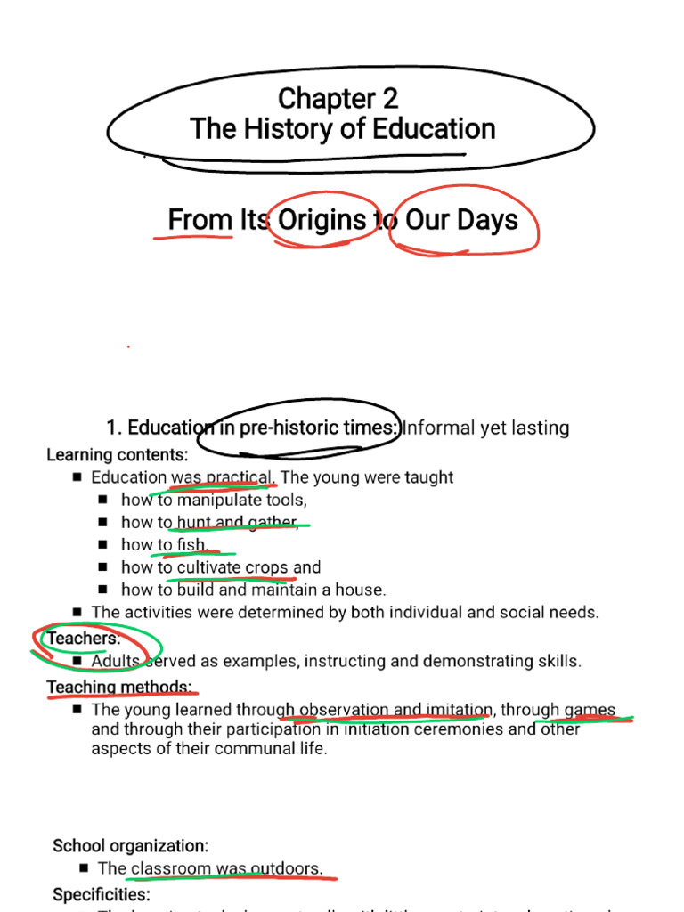 Unit 2. History of Education (1)PDF | PDF