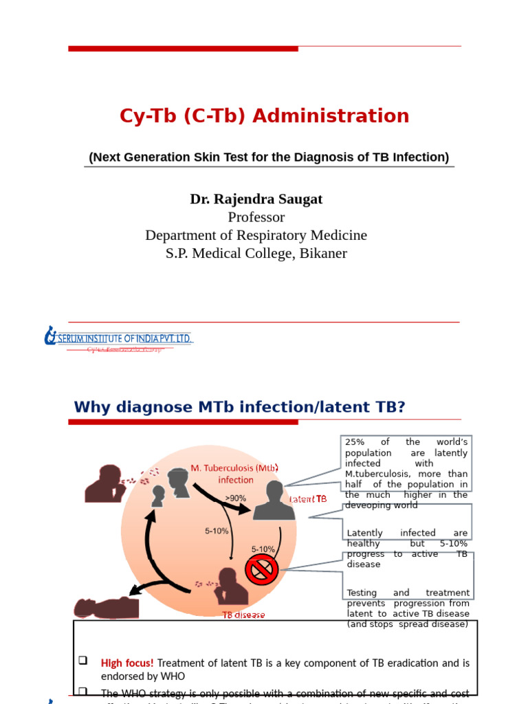 Cy-TB Adminsitration and Interpretation NIRT Nov 2022 | PDF ...