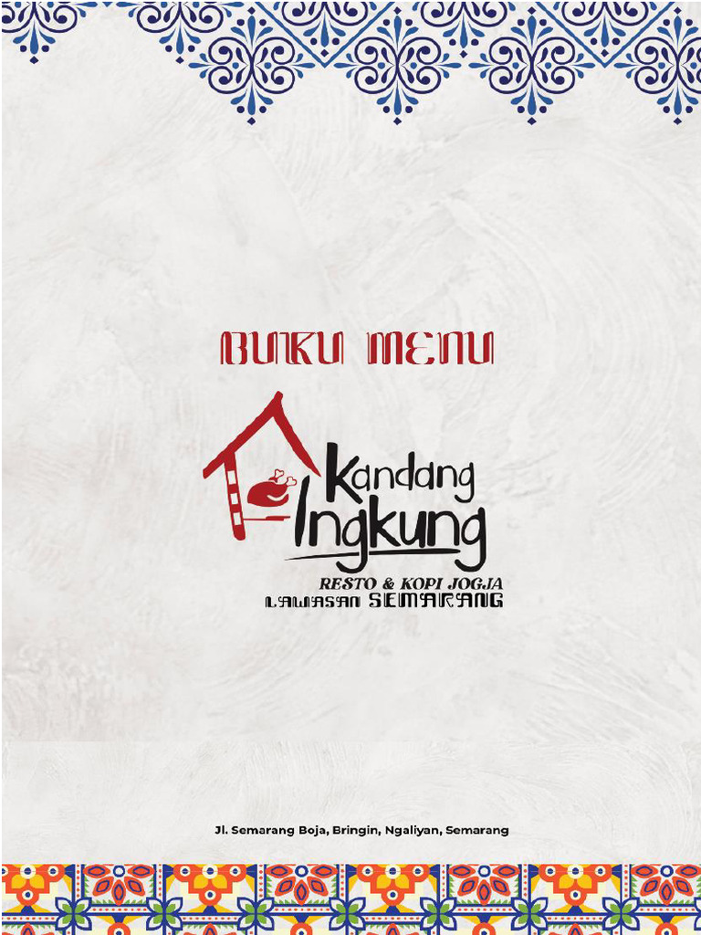 Catalog Menu Semarang | PDF