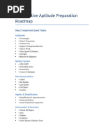 Quantitative Aptitude Topics List Pdf