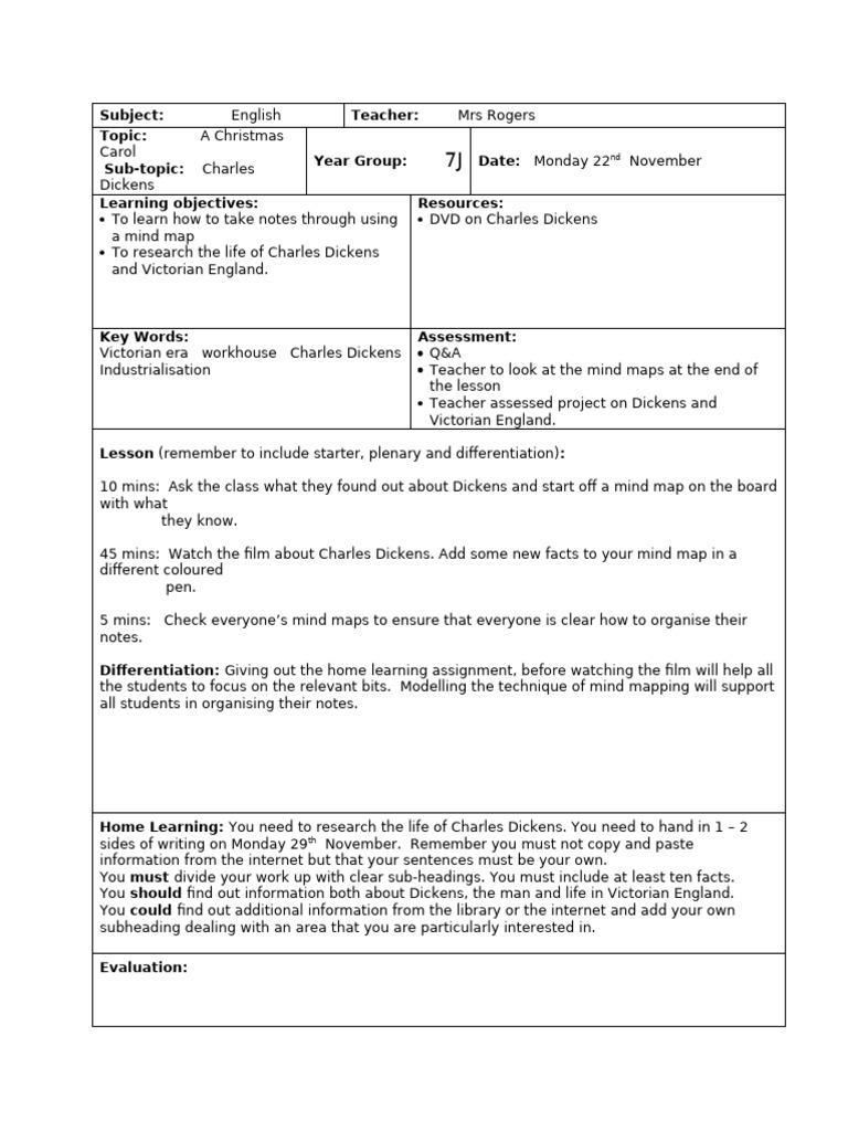 A Christmas Carol Lesson Plans | PDF | Ebenezer Scrooge | A Christmas Carol