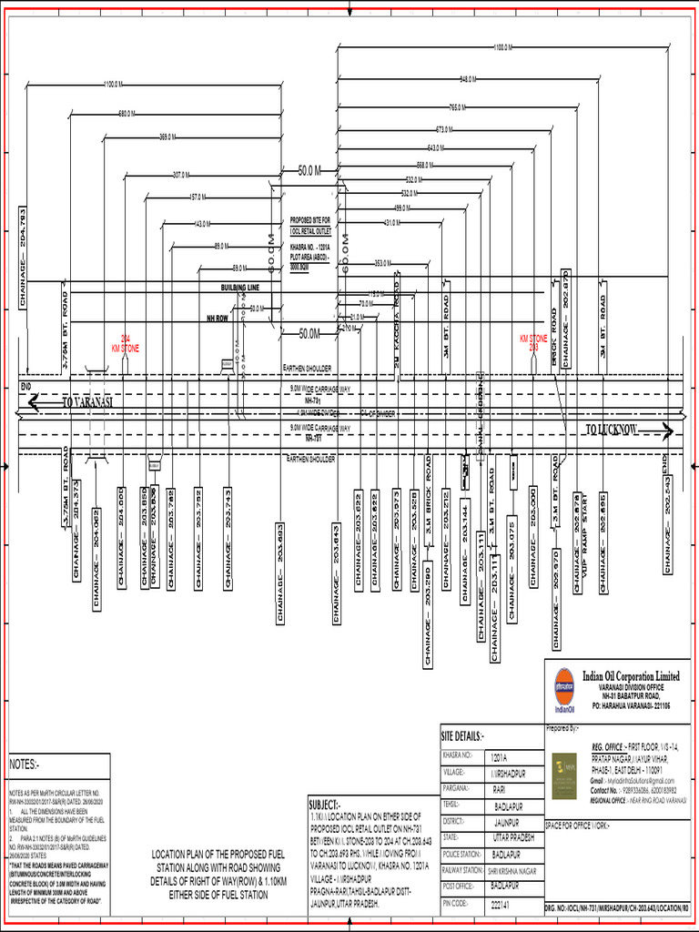 NH.731, VILLAGE (MIRSHADPUR) LOCATION PLAN Ut3 | PDF