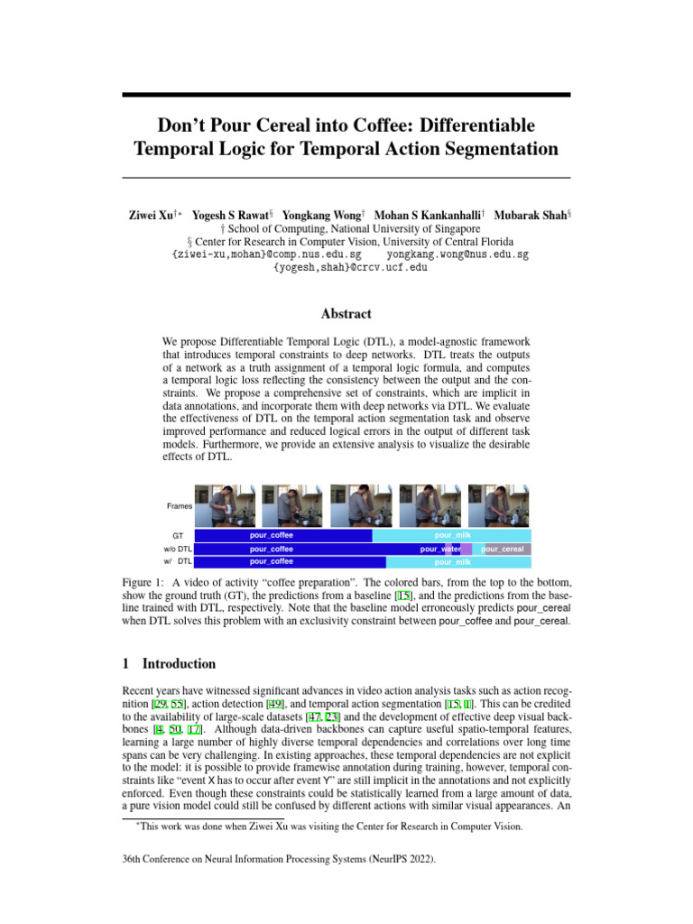 NeurIPS 2022 Dont Pour Cereal Into Coffee Differentiable Temporal Logic For Temporal Action ...