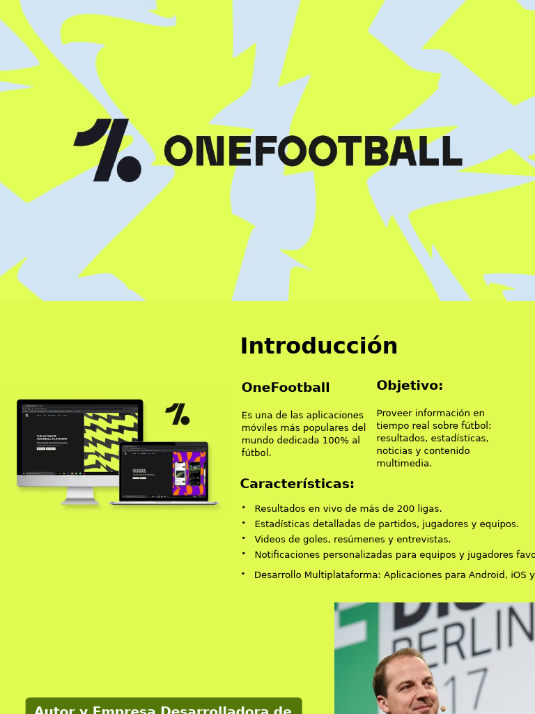 One Footbal | PDF | Aplicación movil | Software