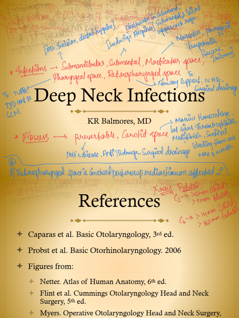 11 Deep Neck Infections 2 | PDF | Medical Specialties | Diseases And ...