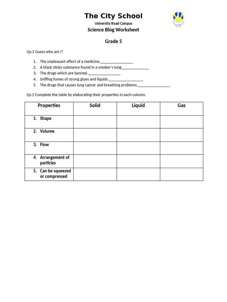 Science Grade 5 4 | PDF