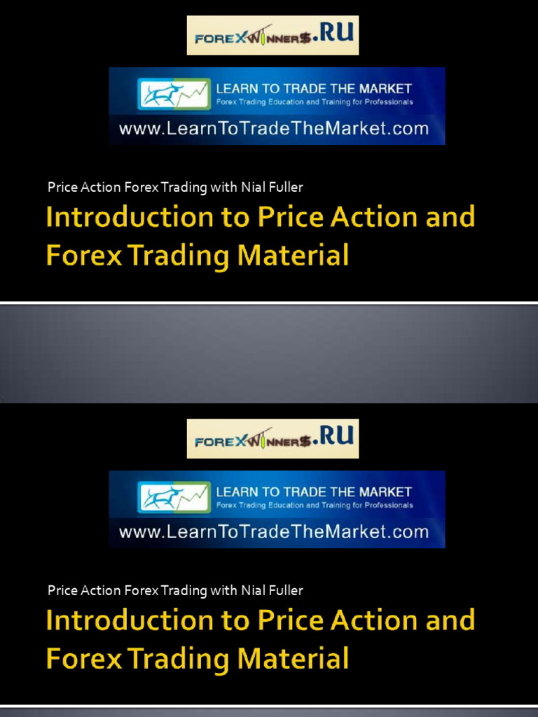 Nial Fuller: Mastering Price Action Forex | PDF | Foreign Exchange ...