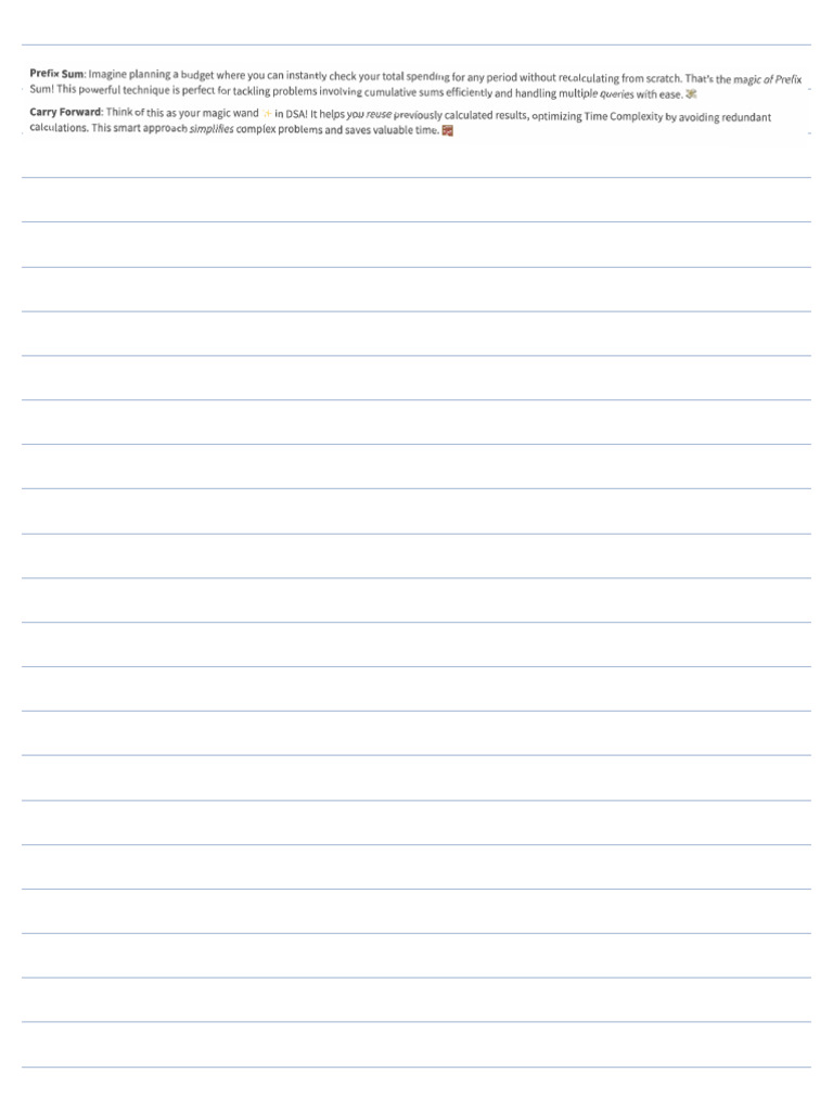 04_prefixSum_carryForward | PDF | Computer Programming | Algorithms And Data Structures