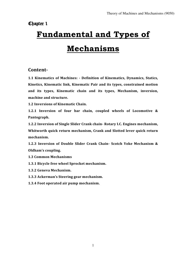TOM Syllabus Recovered) | PDF | Acceleration | Kinematics