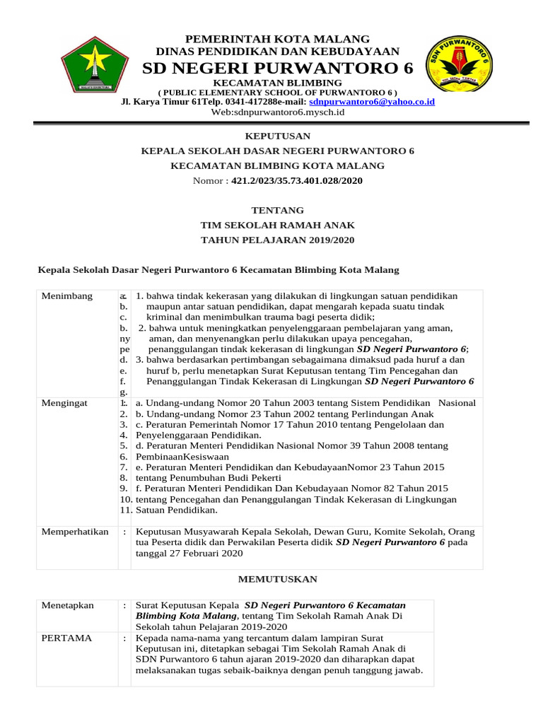 SK Tim Perundungan | PDF