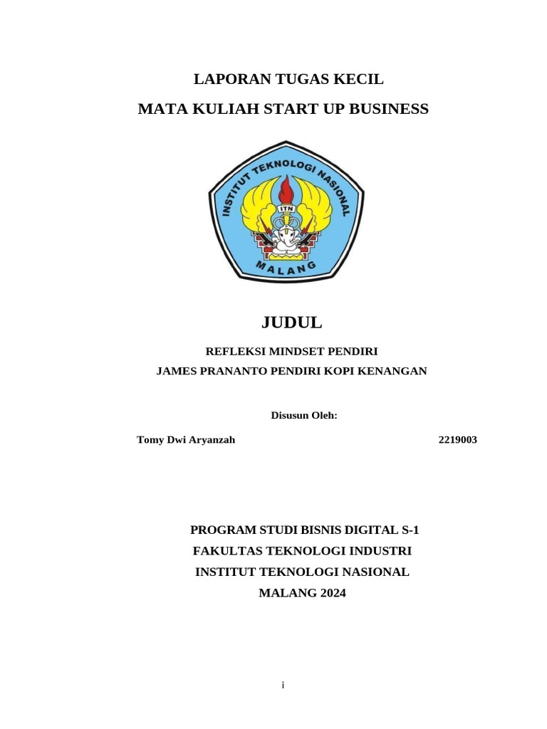 TOMY DWI ARYANZAH - 2219003 Tugas Kecil - SUB | PDF