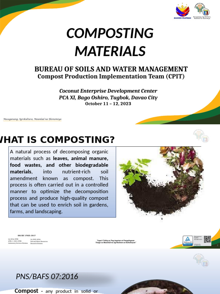 Posting Materials | PDF | Compost | Manure