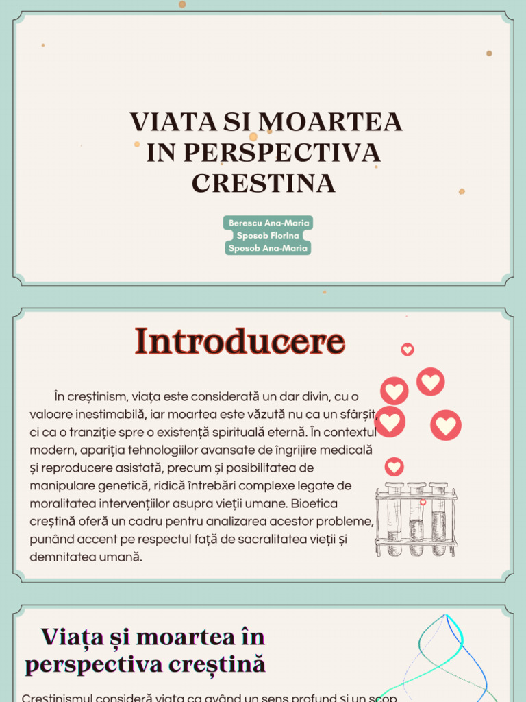 Cream and Green Illustrative Science Project Presentation PDF | PDF