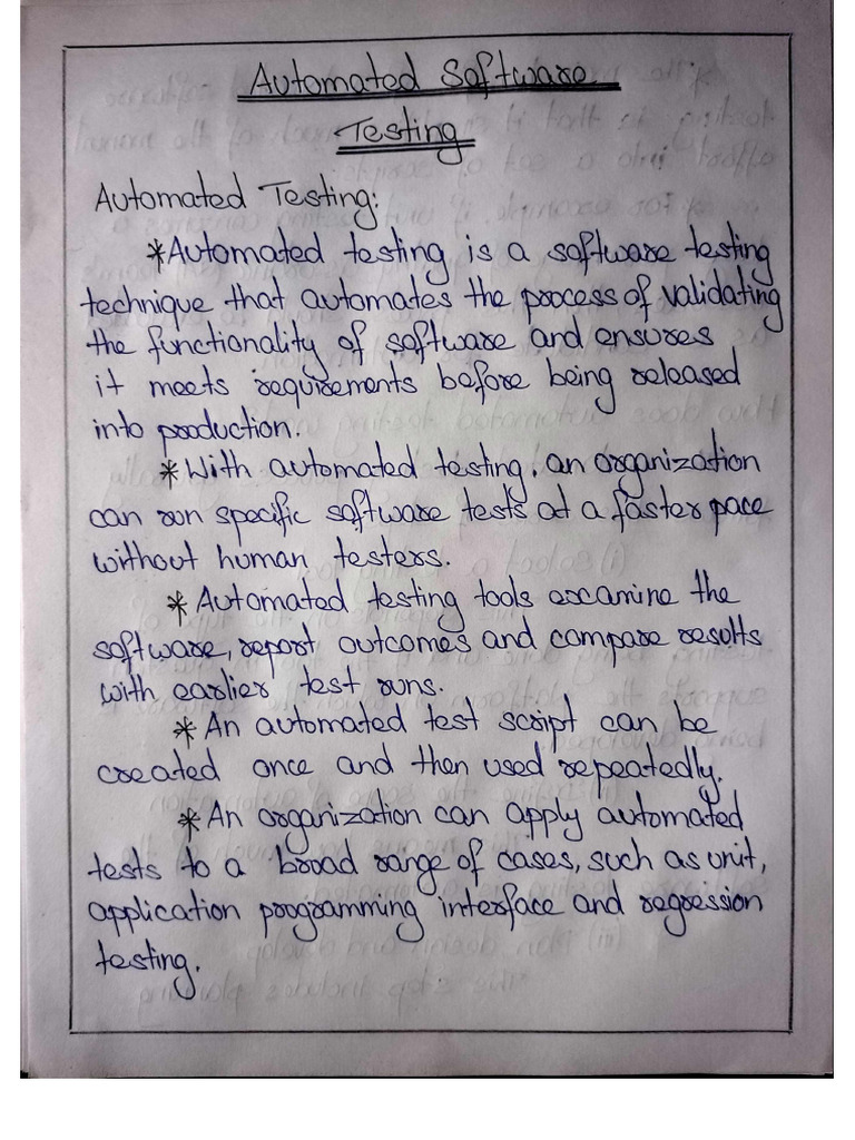 Software Testing and Automation Assignment 2 | PDF