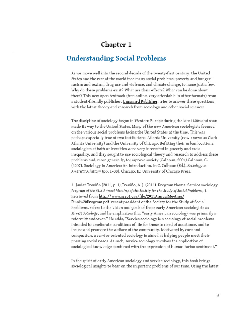 13 Introduction To The Concept of Social Problem and Its Understanding ...