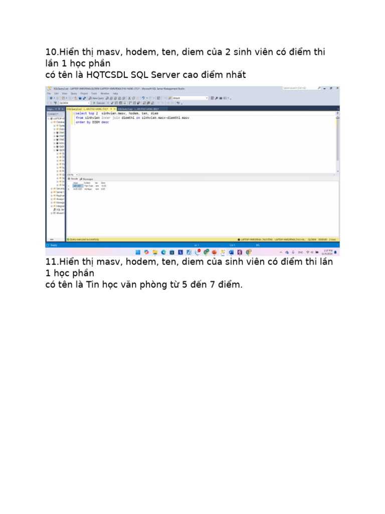 TH C Hành SQL | PDF