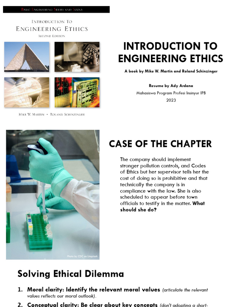 Ady - Introduction To-Engineering Ethics | PDF | Utilitarianism | Morality