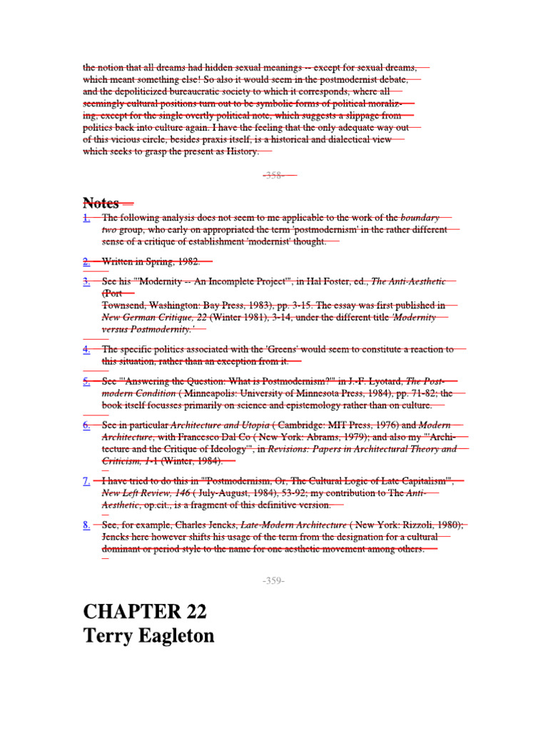 Eagleton | PDF