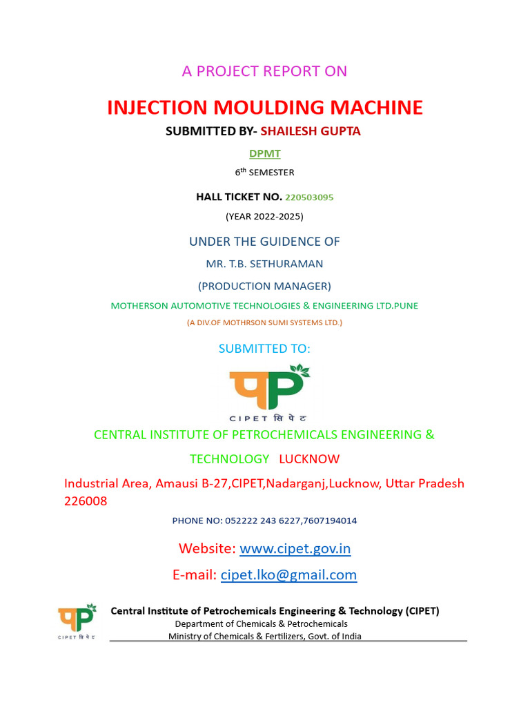 Shailesh 6th Sem Project | PDF | Servomechanism | Electric Motor
