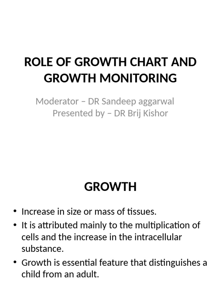 Understanding Growth Charts and Monitoring | PDF | Fetus | Prenatal ...