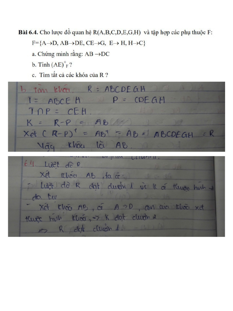 QTCSDL(3)-Xác định dạng chuẩn | PDF