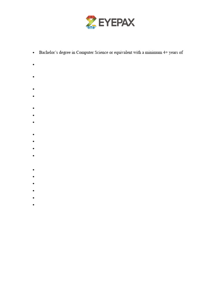 Senior Software Engineer | PDF