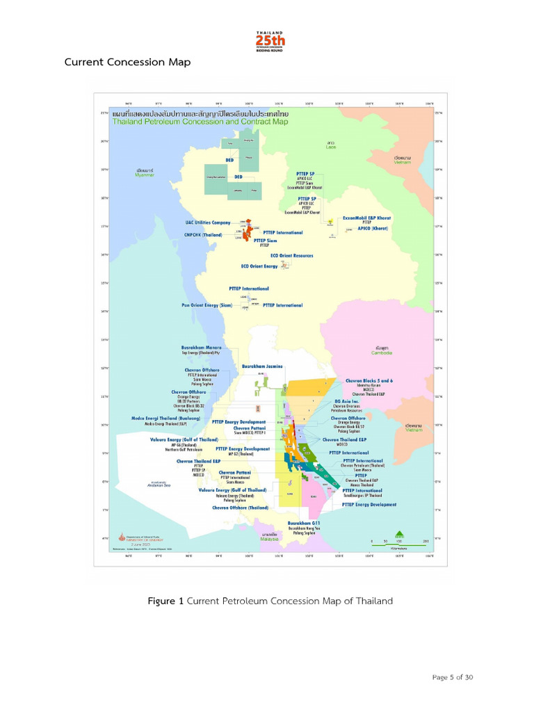 Thailand Consession CurrentMap | PDF