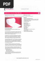 Kaowool S and Kaowool SZR Blankets Product Data Sheet | PDF | Thermal ...