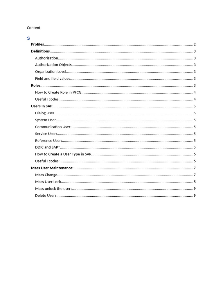 Main Doc - User_Profile_Role_Auth_Concept | PDF | Password | User (Computing)