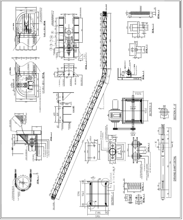 Inclened FFB Scrapper Conveyor No.2 | PDF | Manufactured Goods