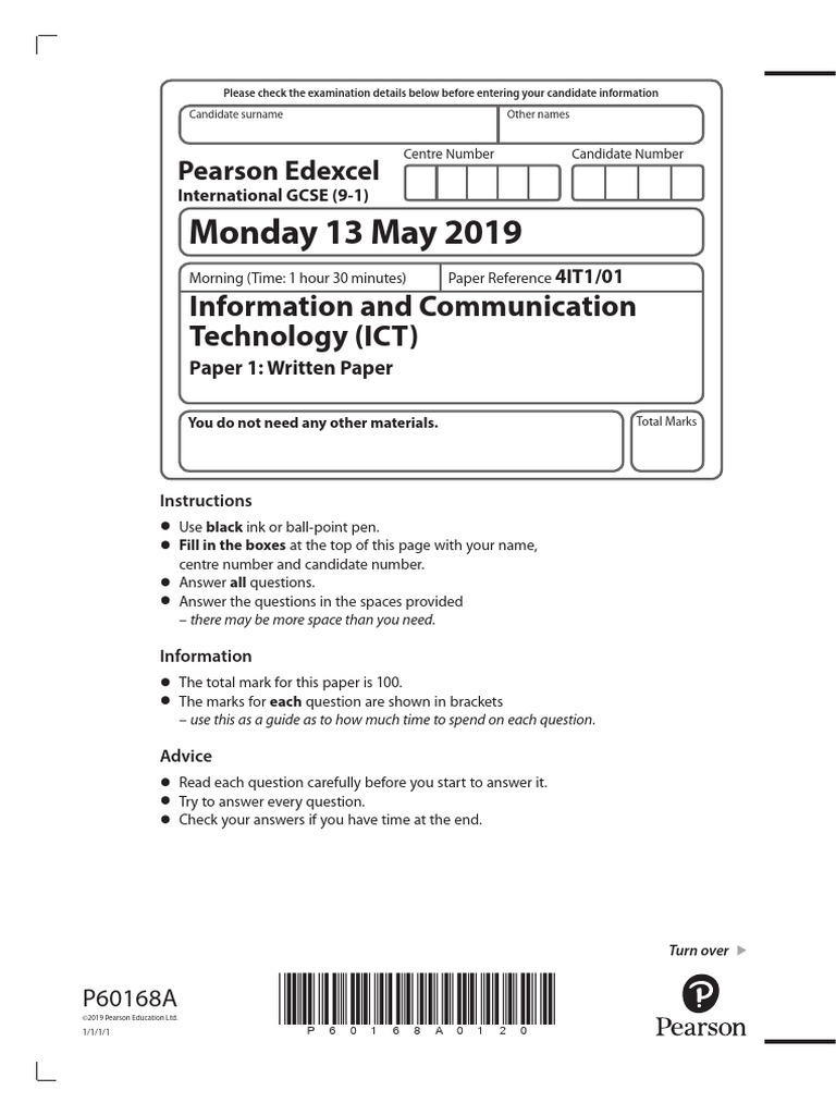 Ict p1 | PDF | Smartwatch | Computer Science
