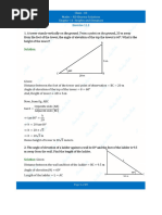 Class 10 Maths All Formulas | PDF | Equations | Quadratic Equation