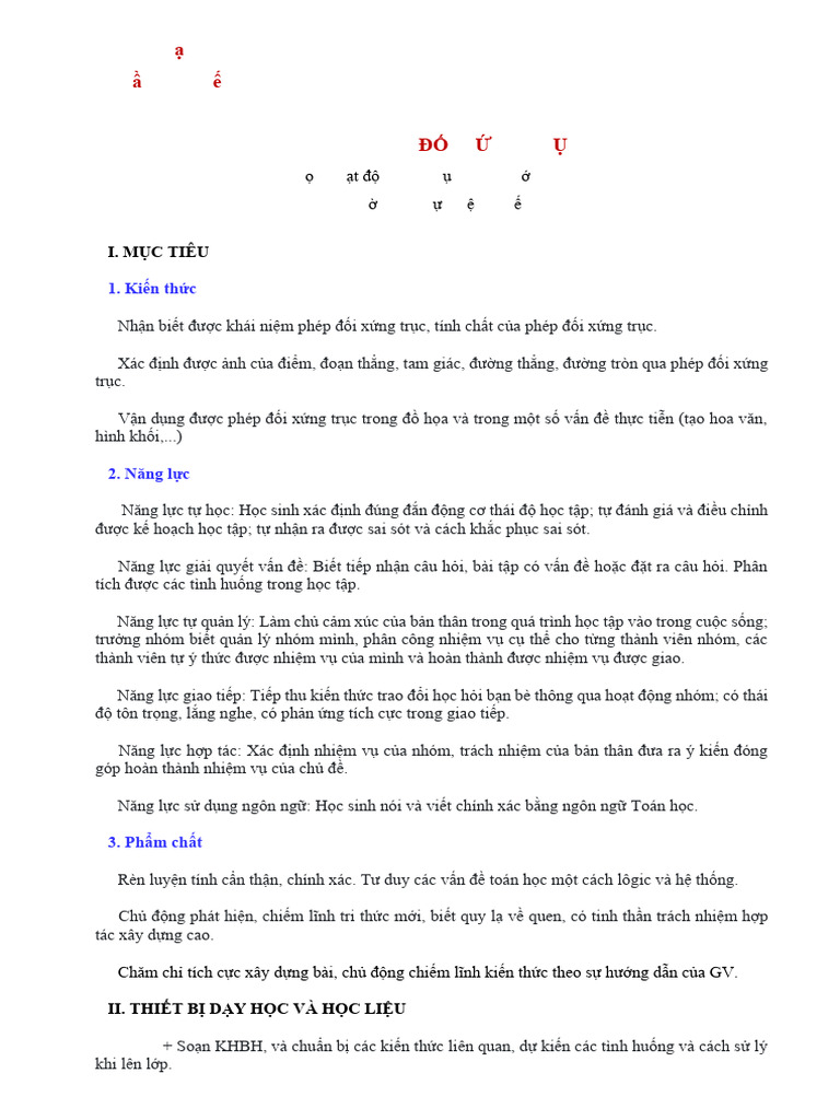 Bài 3 - Phep Doi Xung Truc | PDF