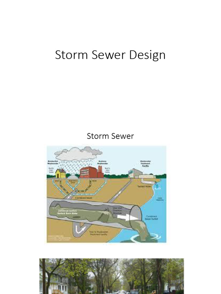 Storm Sewer Design and Runoff Analysis | PDF | Surface Runoff | Stormwater