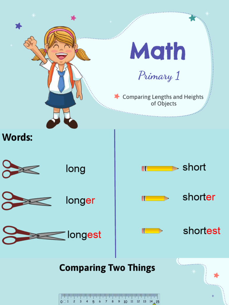 Comparing Lengths of Objects for Kids | PDF